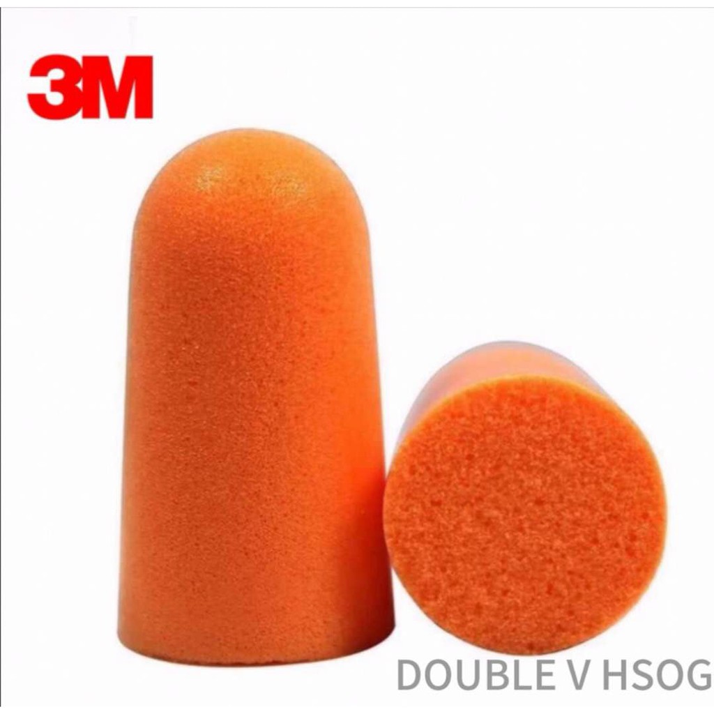 3M 1100 UNCORDED DISPOSABLE FOARM EARPLUGS NRR29 dB /Disposable Type [200 Pairs/Box] | Shopee ...