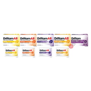 DIFFLAM AB SORE THROAT LOZENGES ( DIFFLAM AB LEMON/ ORANGE ...