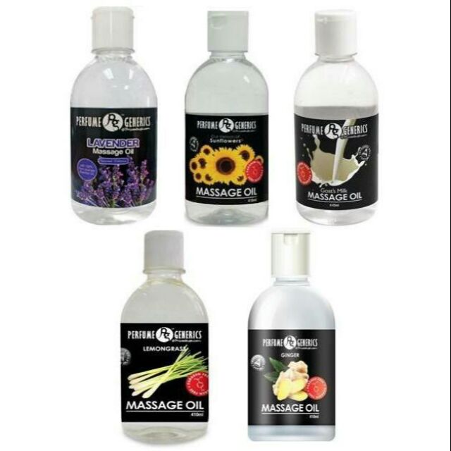 Pg Massage Oil 410ml Sunflower Halia Serai Milk Lavender Shopee Malaysia