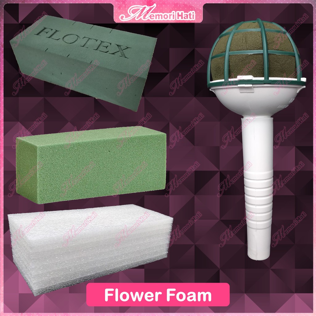 Artificial Flower Foam / Span Bunga / Span Basah / Span Kering ...