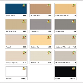 1 LITER KCC PAINT KOREVER PURE ACRYLIC EXTERIOR FINISH / Exterior Paint ...