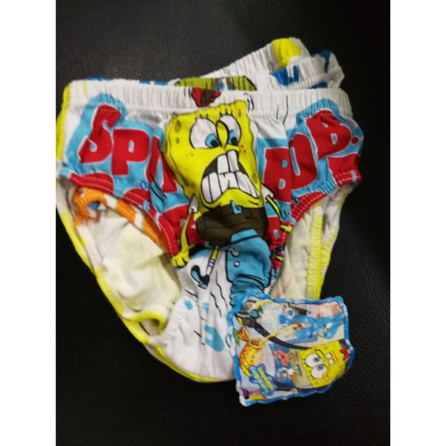 SpongeBob 3pc set underwear | Shopee Malaysia