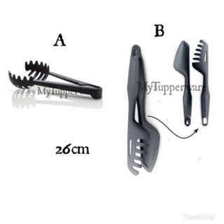 Tupperware Senduk Goreng Utensils Penyepit Sepit Besi Noodle Tong Easy ...