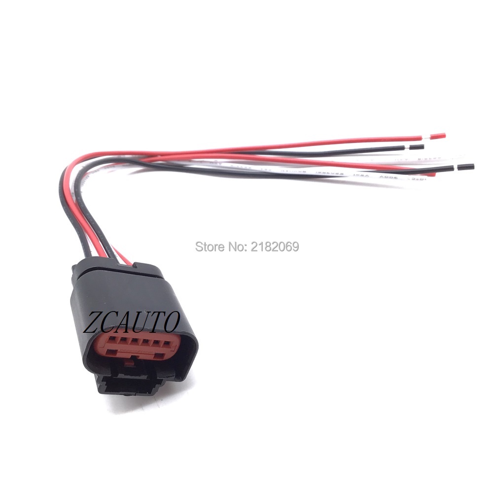 MAF Air Mass Flow Sensor Wiring Connector Wire Harness Pigtail Plug For ...