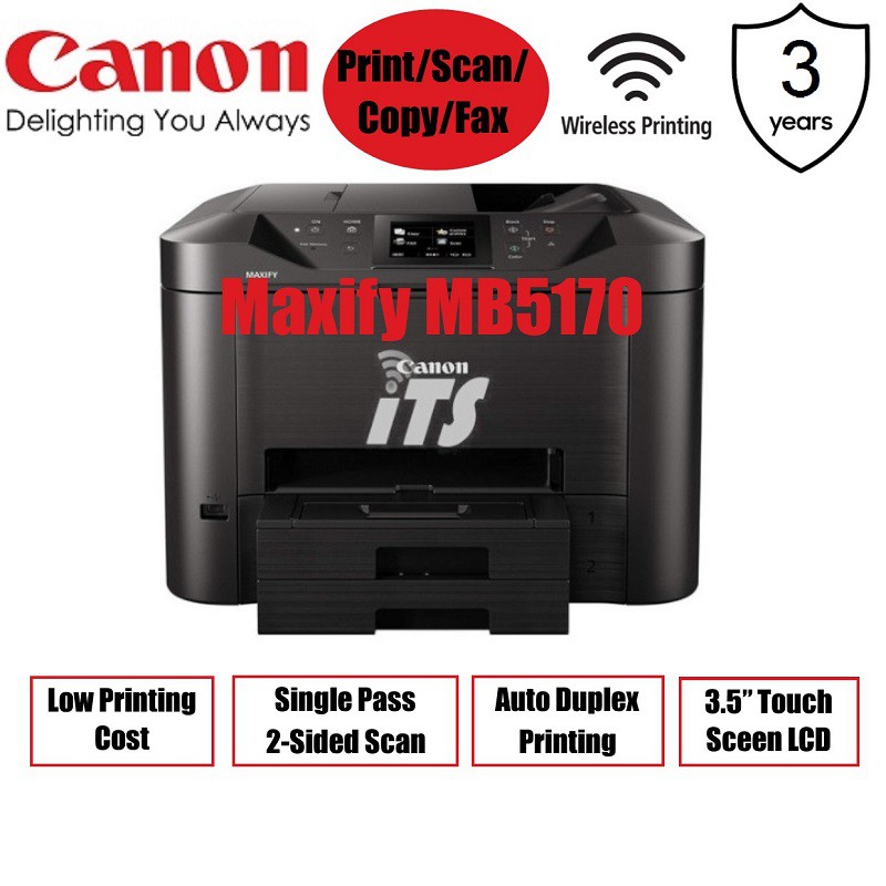 Canon MAXIFY MB5170 Multi-function Business Printer (Print/Scan/Copy ...