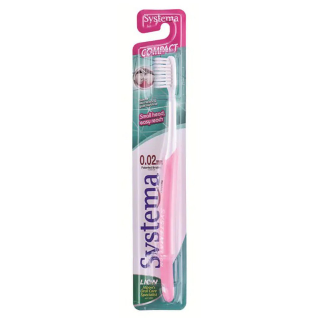 SYSTEMA Essential Clean Toothbrush - COMPACT (0.02mm) | Shopee Malaysia