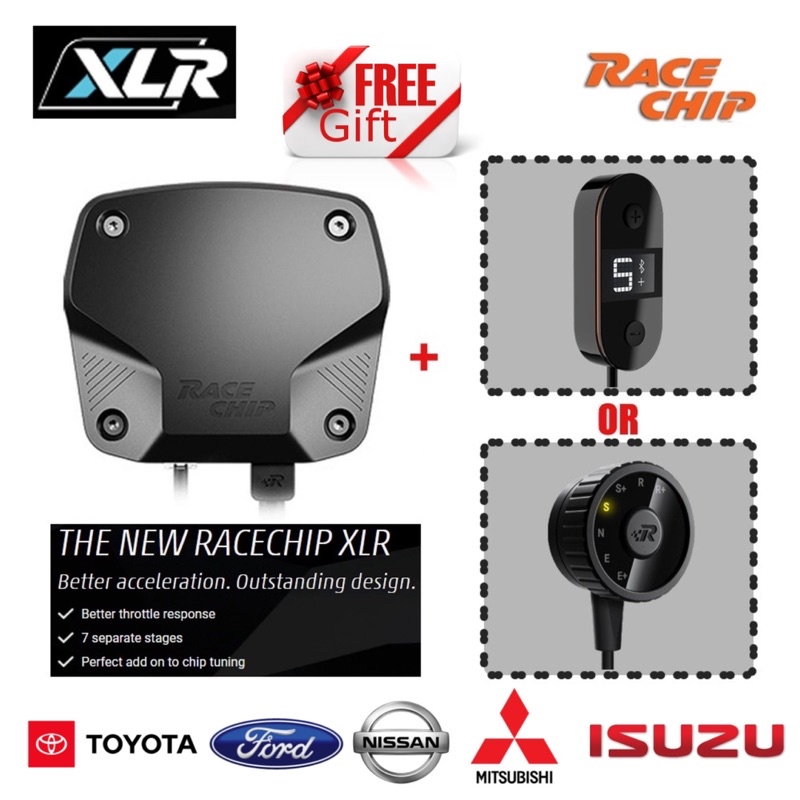 Racechip XLR Throttle Tuning For Toyota Nissan Ford Isuzu Mitsubishi BMW HONDA PROTON PERODUA ...