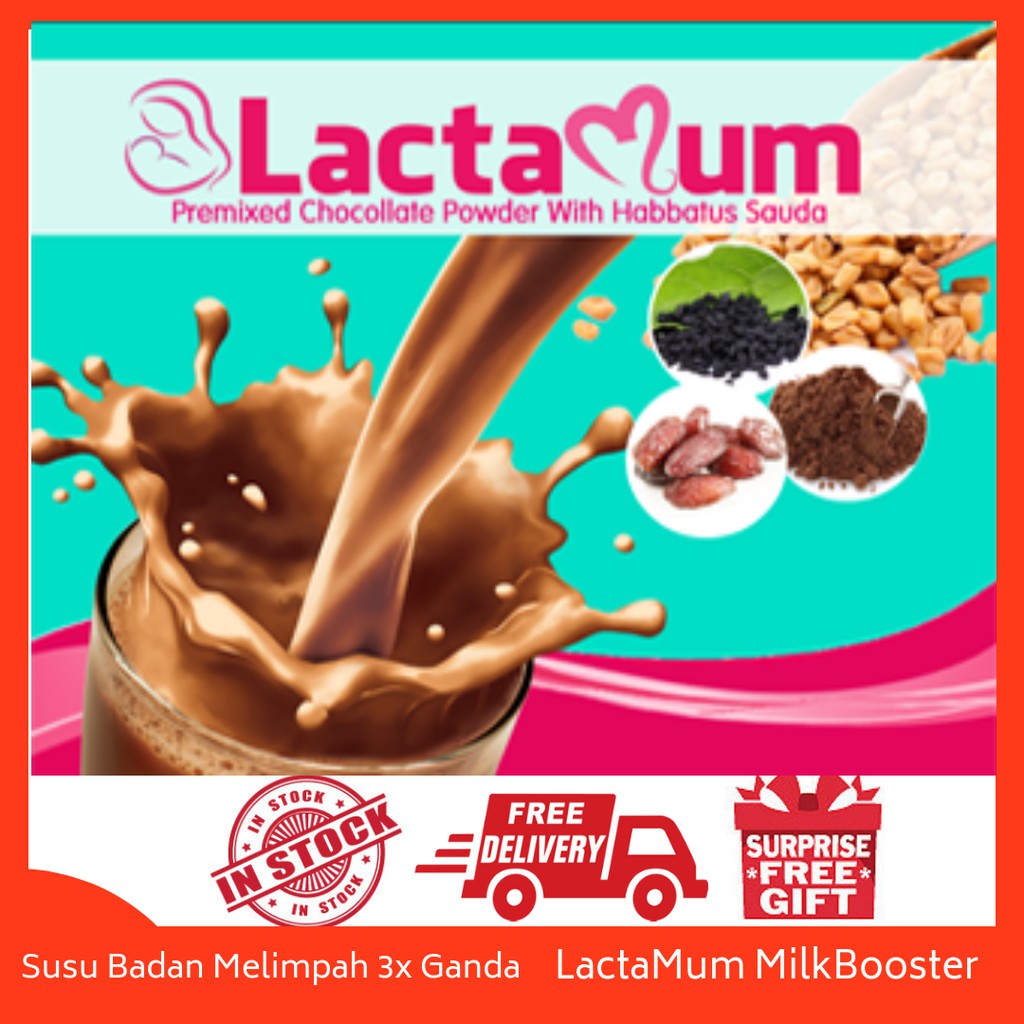 Milk Booster Lactamum 100% Original - Supplemen Tambah Susu Ibu Halal ...