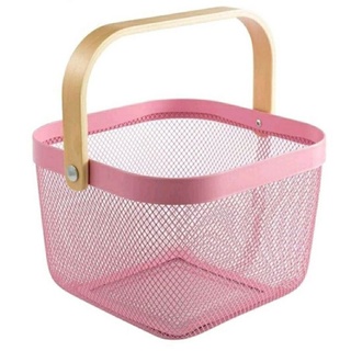 Multi Purpose Basket White/Pink/Gray/Green Kaison Raga Besi Bakul Roti ...