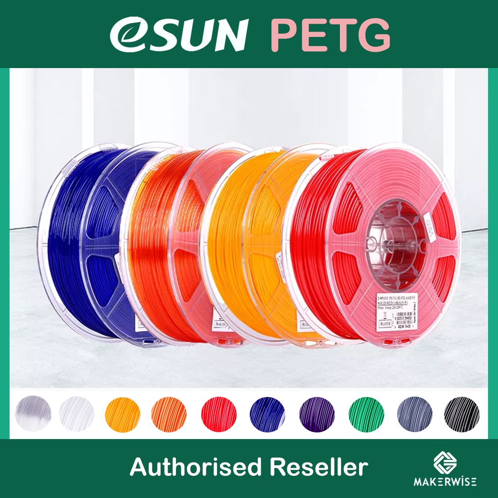 Genuine eSUN PETG Filaments 1.75mm 1KG for FDM 3D Printers filament ...