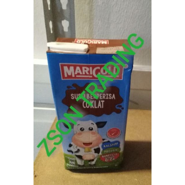 Marigold Susu Berperisa Coklat Chocolate Flavoured Milk 1 Liter ...
