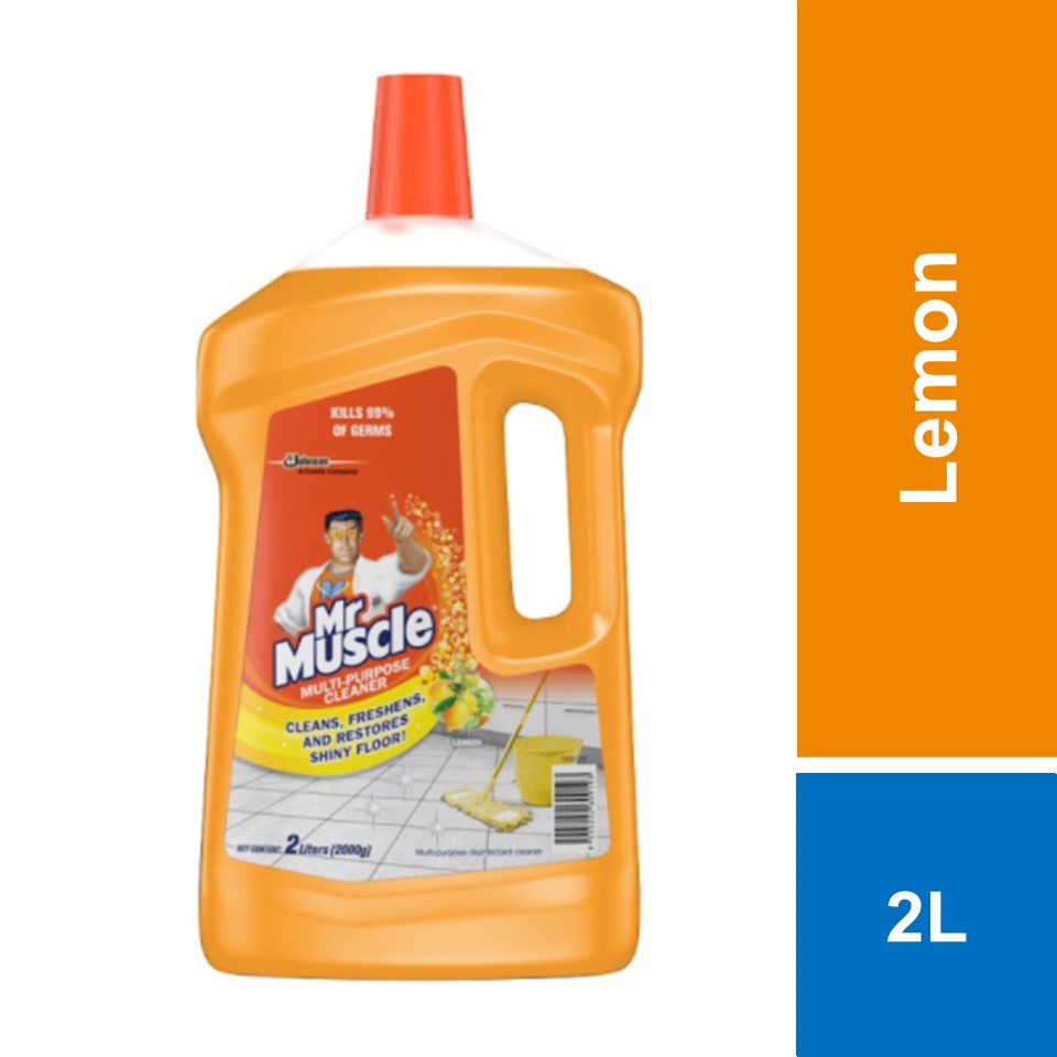 Mr Muscle Multi Purpose Cleaner Lemon 2L | Shopee Malaysia