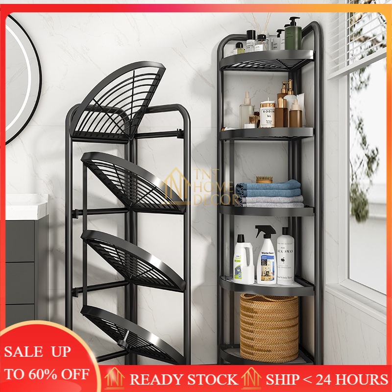 TNT 3/4/5 Layers Carbon Steel Foldable Tripod Standing Kitchen Bathroom ...