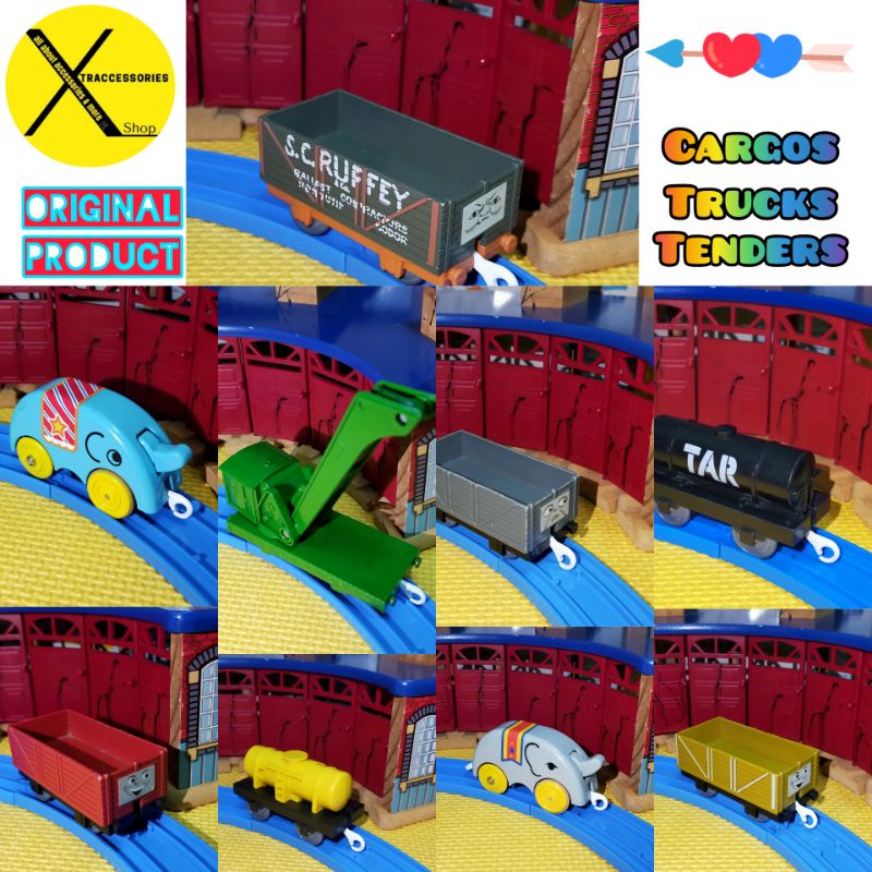 Exclusive Collection Thomas and Friends Cargo Truck Tender Coach Mainan ...