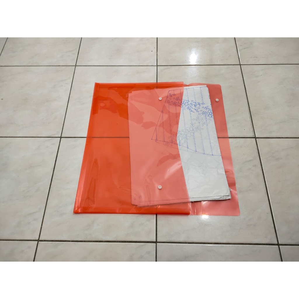 A3 CLEAR FOLDER/ POCKET FILE/ ENVOLOPE for Aari Tracing Paper filing ...