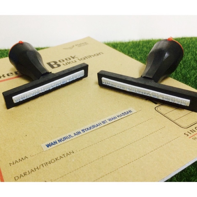 Cop Name / Cop Getah | Shopee Malaysia