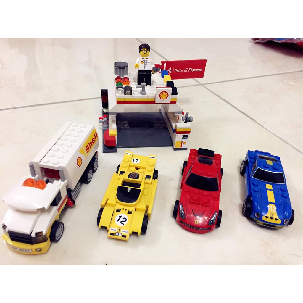 FULL SET Lego Shell Cars Collection Series 2(2015) limited edition 7pc ...
