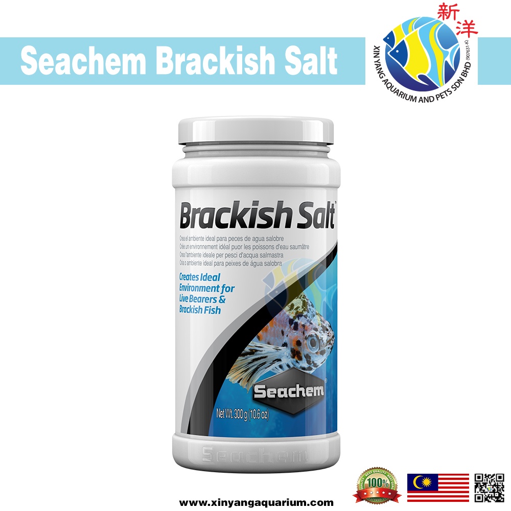SEACHEM BRACKISH SALT - 300G | Shopee Malaysia