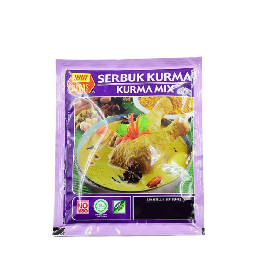 SBP BABAS Kurma Mix Serbuk Rempah Kari 25g | Shopee Malaysia