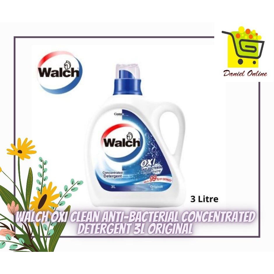Walch OXI Clean Anti-bacterial Concentrated Detergent 3L Original | BeeCost