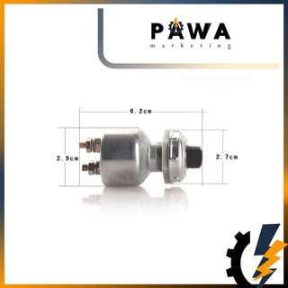 Pawa Push Start Button Switch 12V/24V with Rubber Cover Car Truck ...