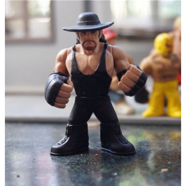 WWE mini figure figurine The Undertaker 6cm Tall READY STOCK | Shopee ...