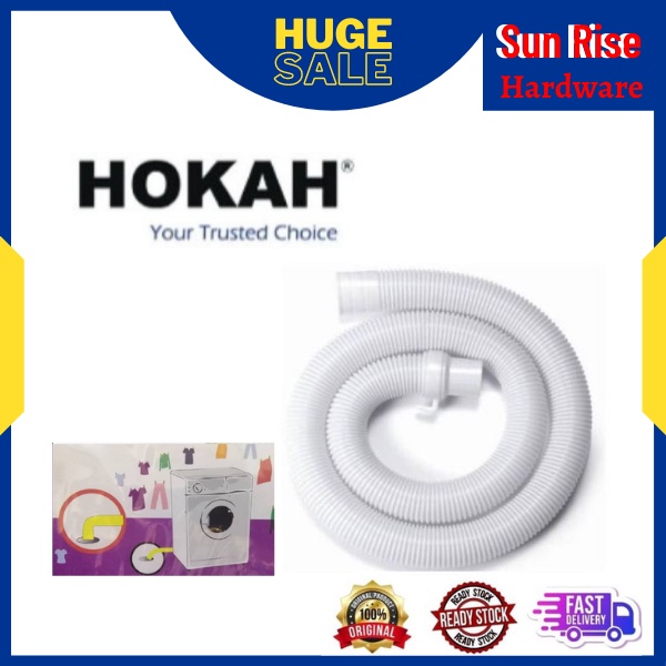 RISE HOKAH High Quality Washing Machine Outlet Drain Hose Pipe L-Type ...