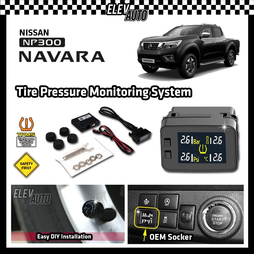Nissan Navara NP300 Tire Pressure Monitoring System TPMS (SIRIM ...