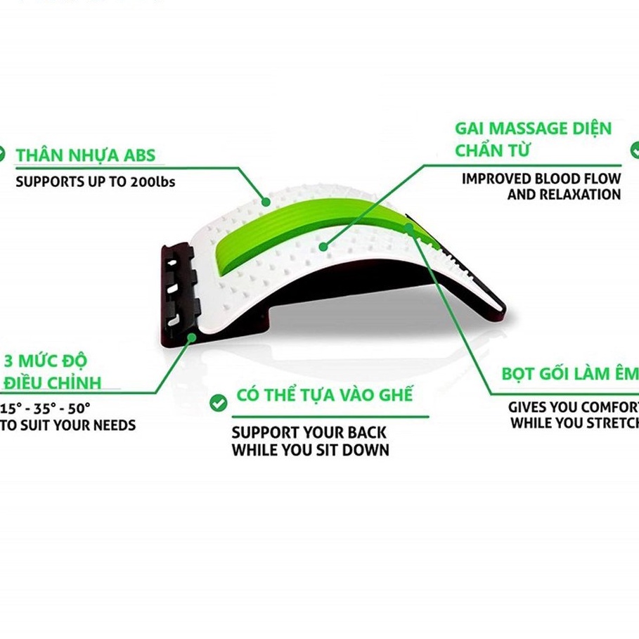 Spine Adjustment Frame, Abdominal Support, Back Pain Relief, Shoulder ...