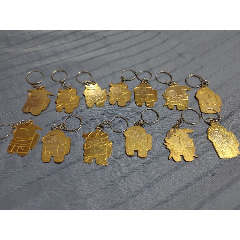 among us gold keychian | Shopee Malaysia