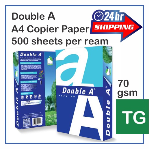 Double A A4 Paper Premium 70gsm ( 500 sheets ) | Shopee Malaysia