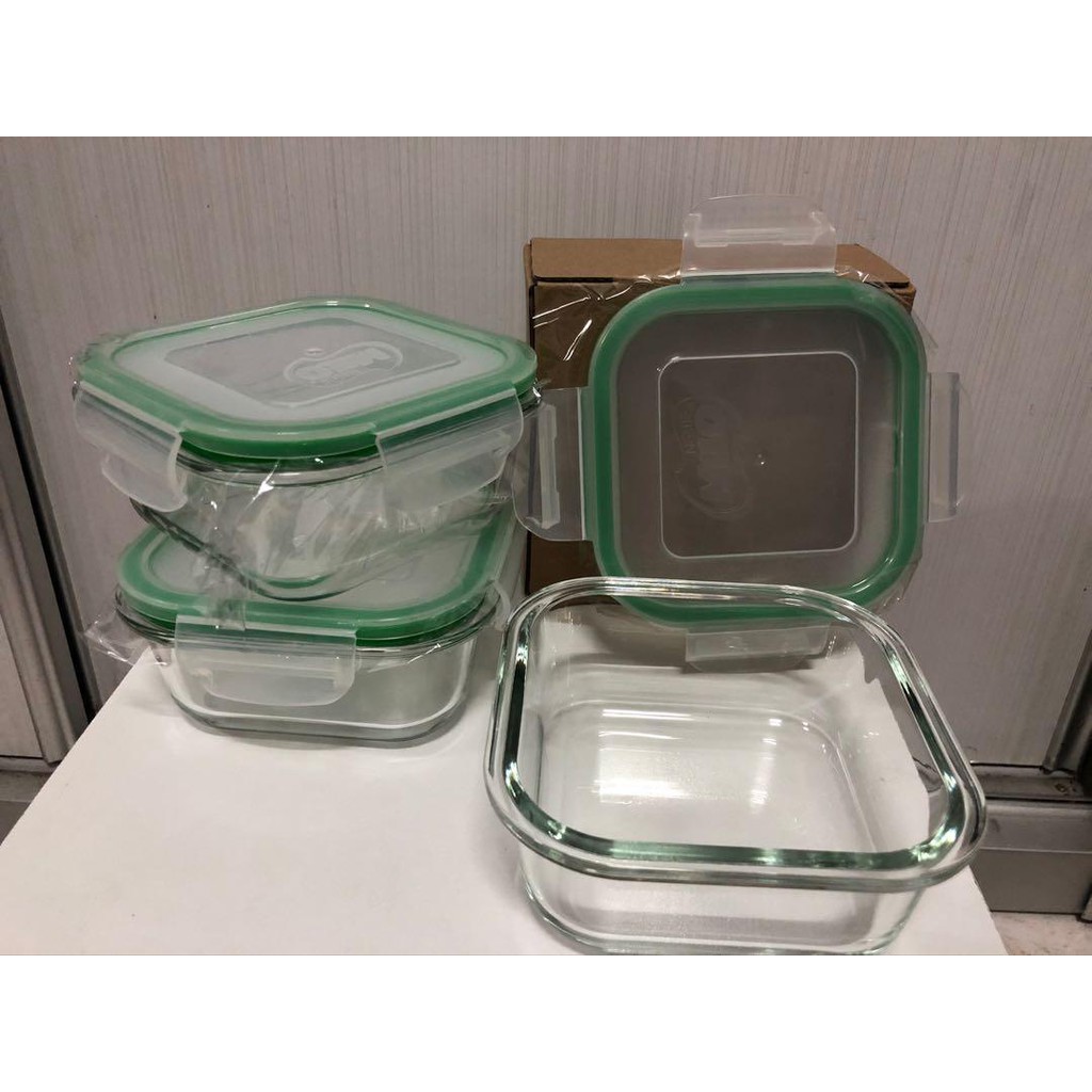 Milo Airtight Glass Food Container | Shopee Malaysia