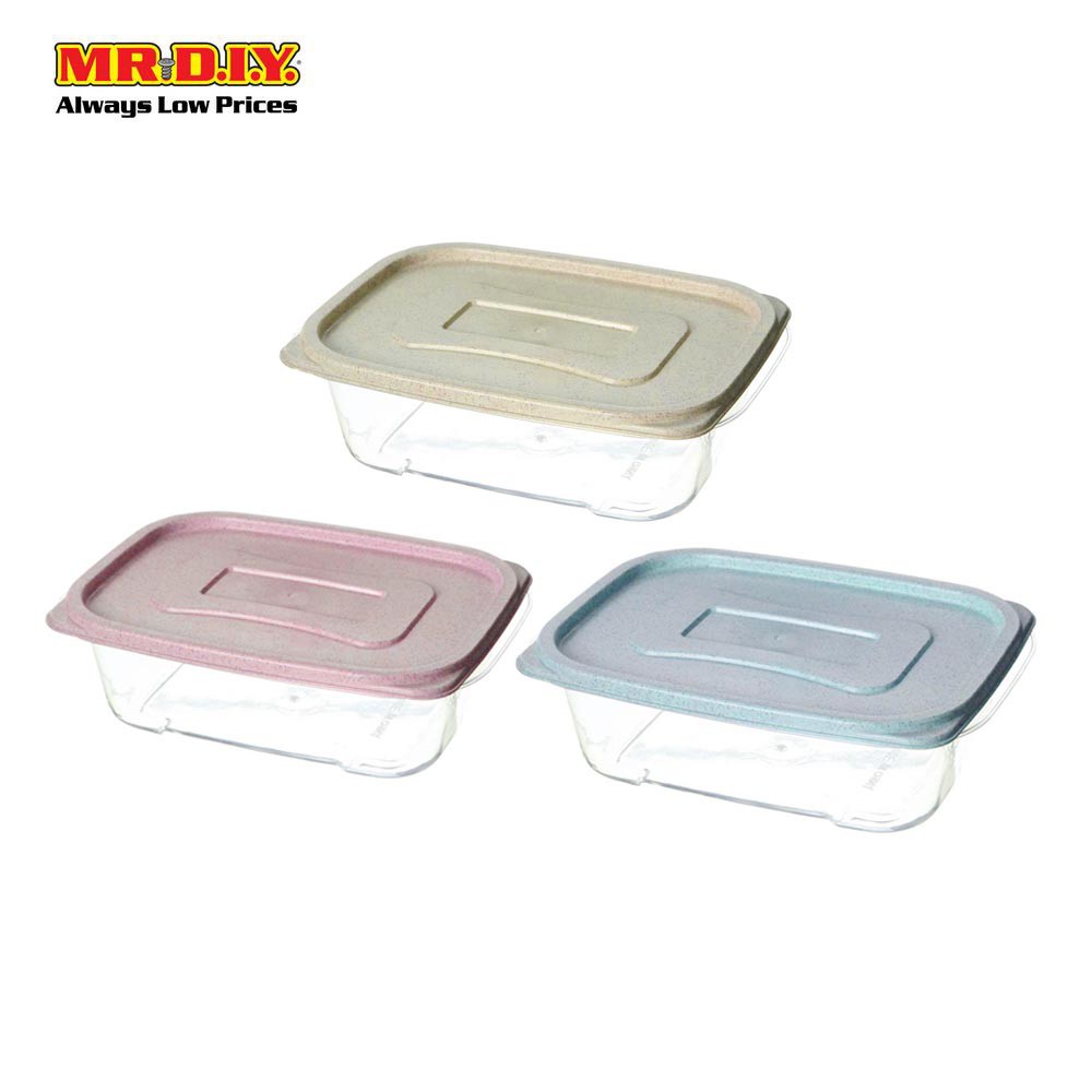 MR.DIY Wheat Straw Food Container (3pcs) | Shopee Malaysia