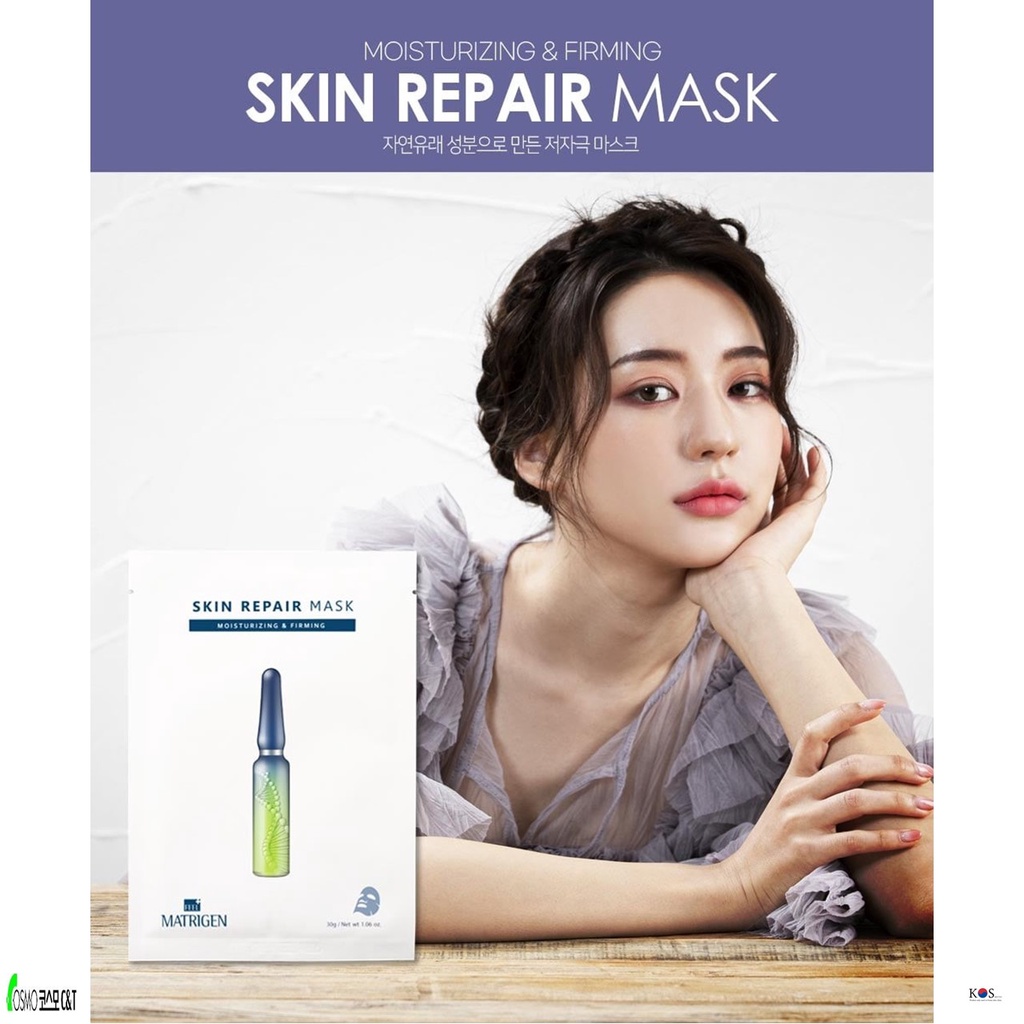 MATRIGEN: SKIN CARE REPAIR FACIAL MASK SHEET 1BOX (Moisturizing ...