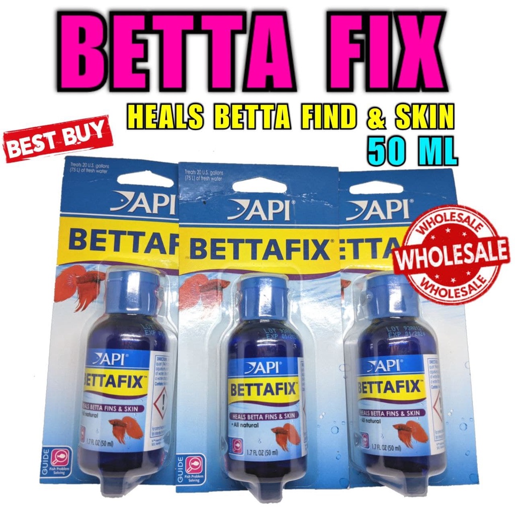 BETTA FIX - HEALS BETTA FINS AND SKIN ( ALL NATURAL ) | Shopee Malaysia