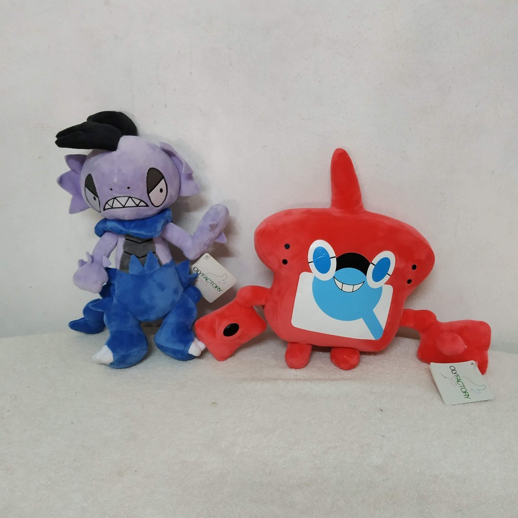 [READY STOCK IN MALAYSIA] Rotom Dex Pokemon Plush Alolan Zombie Baby ...