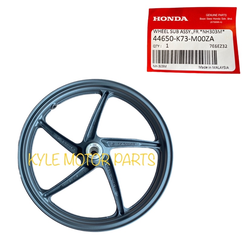 WAVE125 FI V2 FUTURE125 FI FRONT SPORT RIM ORIGINAL HONDA 100% | Shopee ...
