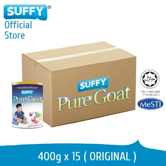 Suffy Pure Goat (400g x 15 Unit) | Shopee Malaysia