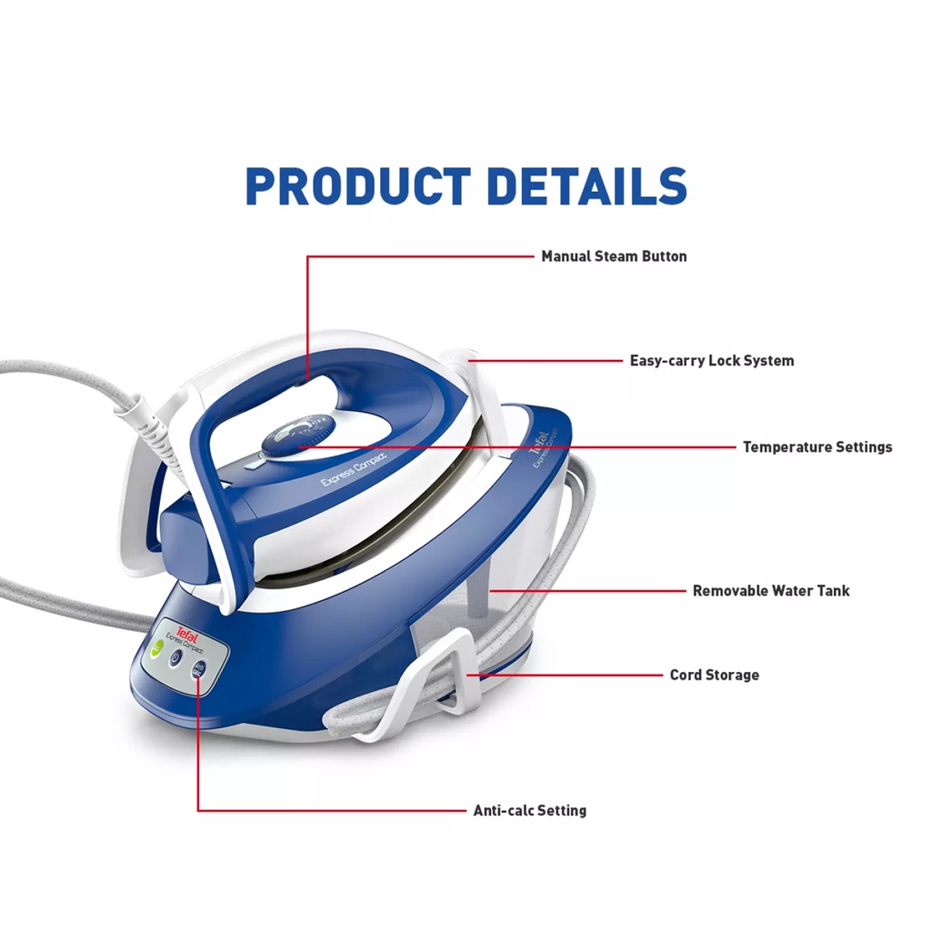 Tefal Express Steam Iron Spare Parts | Reviewmotors.co
