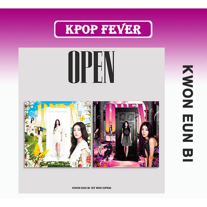 IZONE KWON EUNBI - OPEN 1st MINI ALBUM CD BOOKLET PHOTOCARD SEALED | Shopee Malaysia