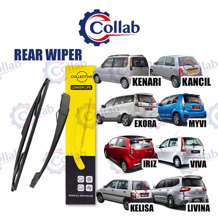 Collab PERODUA kancil kelisa kenari viva myvi livina proton exora iriz ...