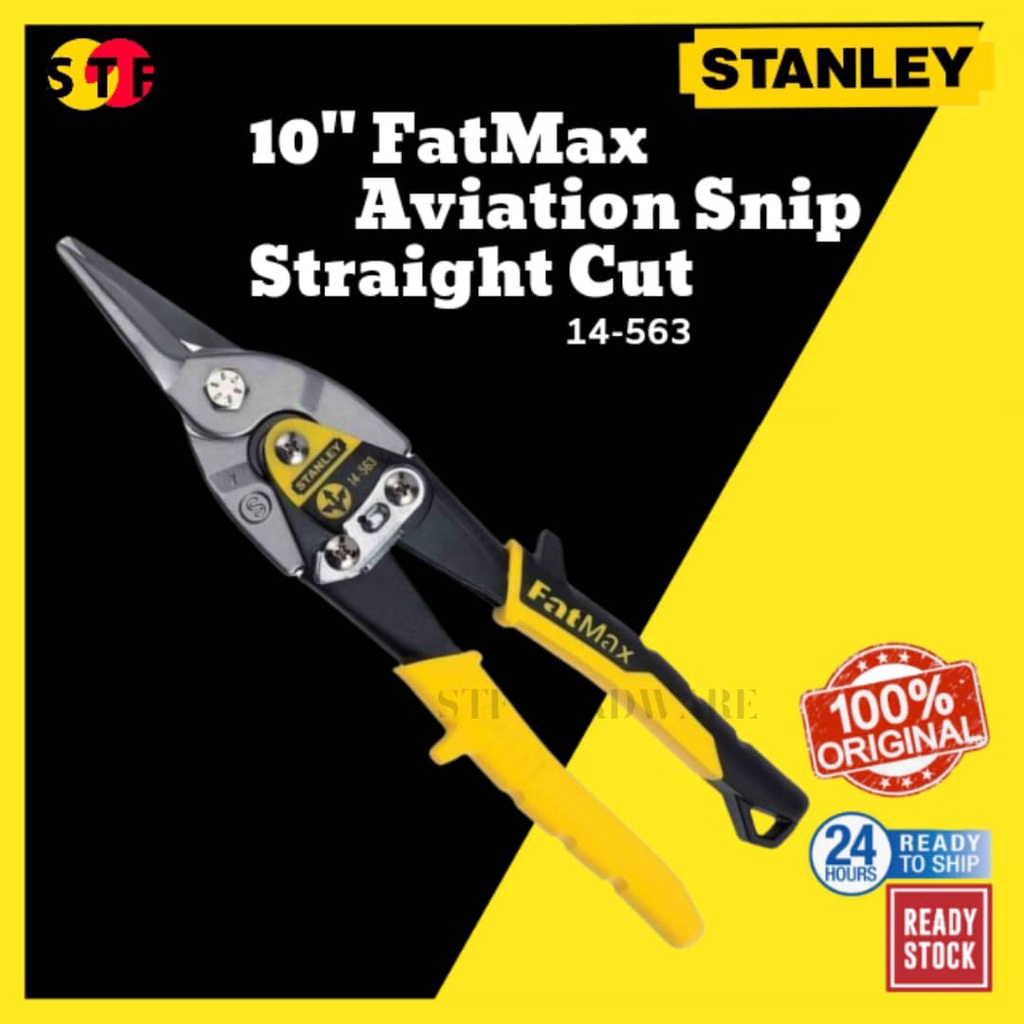 STANLEY FATMAX 14-563 10inch Aviation Snips Cutter (100% Original ...