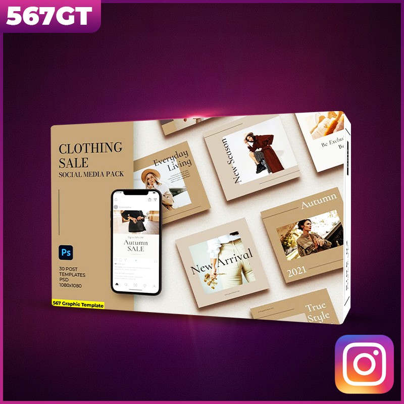 Clothing Sale Instagram-Photoshop | Shopee Malaysia