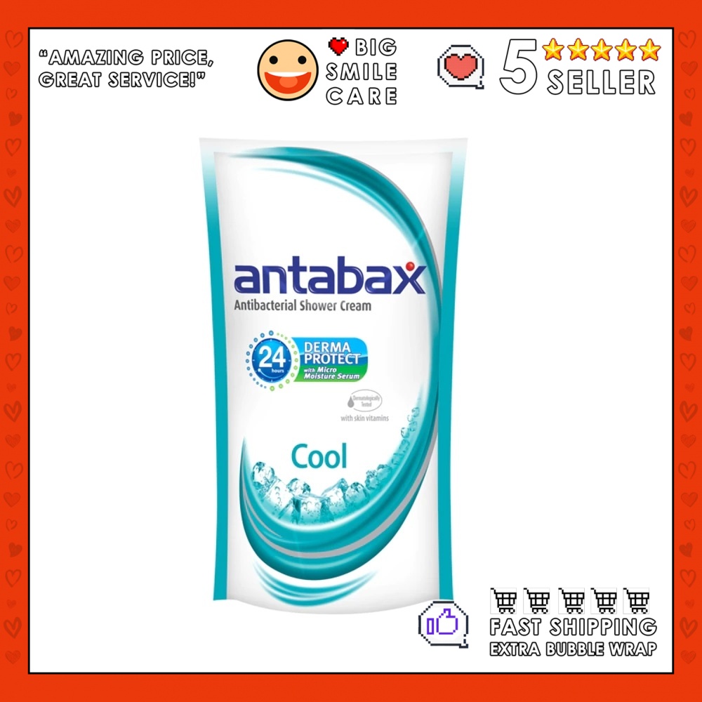 Antabax Antibacterial Shower Cream Refill 550ml-Cool | Shopee Malaysia