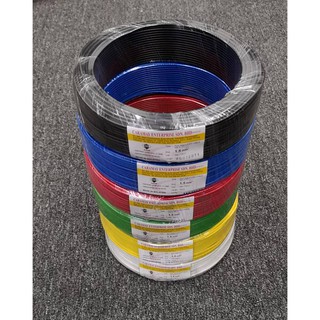 1.5mm Single Core PVC Insulated Cable with Red/Yellow/Blue/Green/Black/White (100Mtr +-) (Copper ...