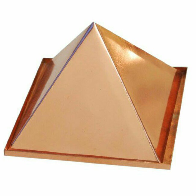 Copper Feng Shui/Vastu Plain Pyramid With Base | Shopee Malaysia