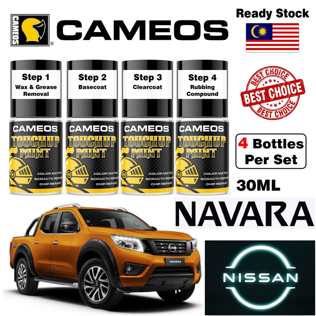 Nissan navara original touch up paint - cameos combo set - scratch ...