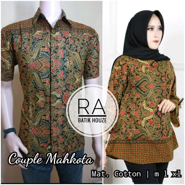 Baju Batik (set couple batik) | Shopee Malaysia