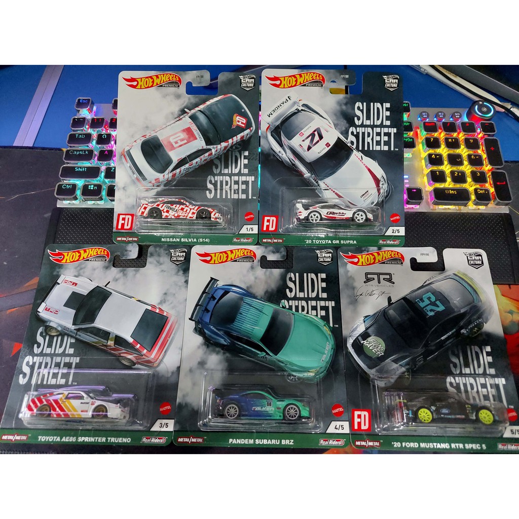Hot Wheels Premium - Slide Street - Whole Set - Car Culture - READY ...