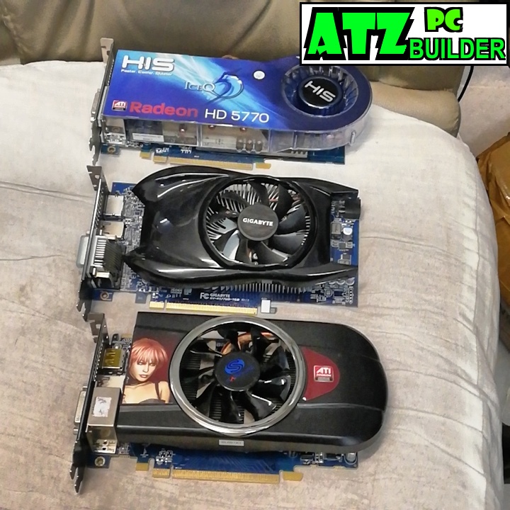 HD5770 HD6770 1G ddr5 128bit graphic card Sapphire MSI(used) | Shopee ...